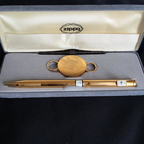 Zippo | Office | Salesman Sample Zippo Pen And Key Ring Set | Poshmark